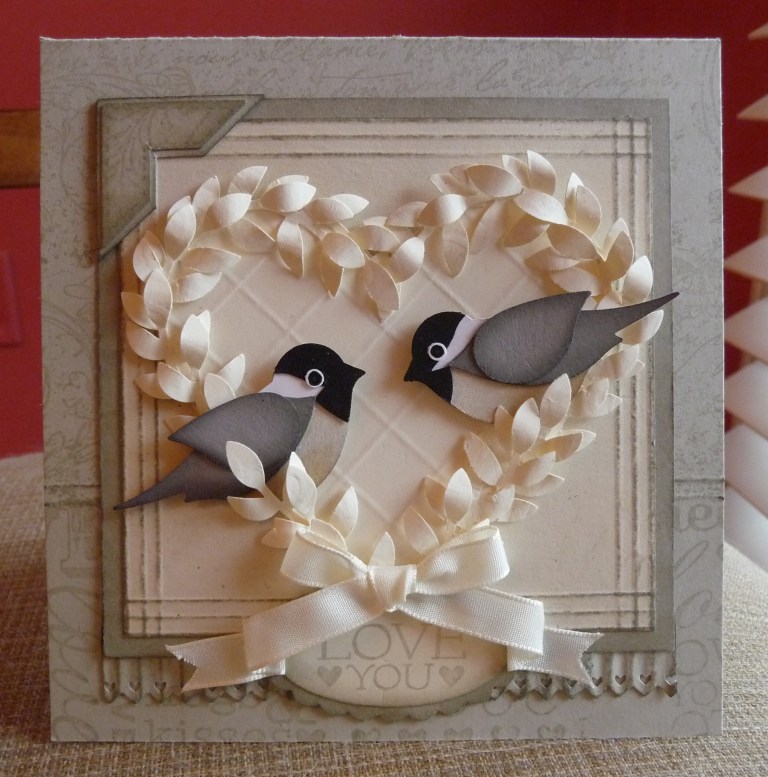Romantic Chickadees for Valentine’s Day